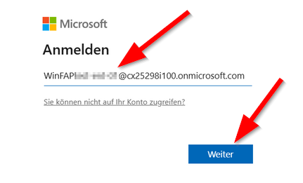 WS#89489: WinFAP / eBORS web Anmeldung – Support CodX Software AG